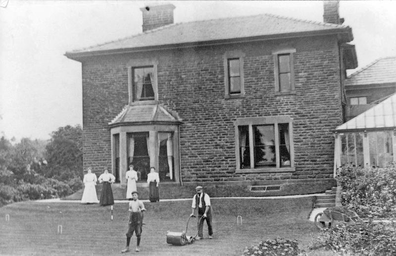 Exit/Old Photographs of Long Preston/Houses/Brooklands House